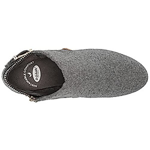Dr. Scholl's Womens Create Ankle Bootie Mid Grey Flannel 9