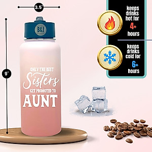 Aunt Gifts for Women - Best Aunt Mug, Tumbler, Coffee Cup Mugs - Gift for Aunt, Great Aunts from Niece, Nephew for Birthday, Christmas, Mothers Day, Present for Aunt, New Aunt Gifts, Funny mug aunt