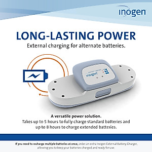 Inogen One G3 External Battery Charger - Lightweight and Portable Charging for The Inogen One G3-0.12 lb. - 3.13 in. W x 2.75 in. L x 1 in. H