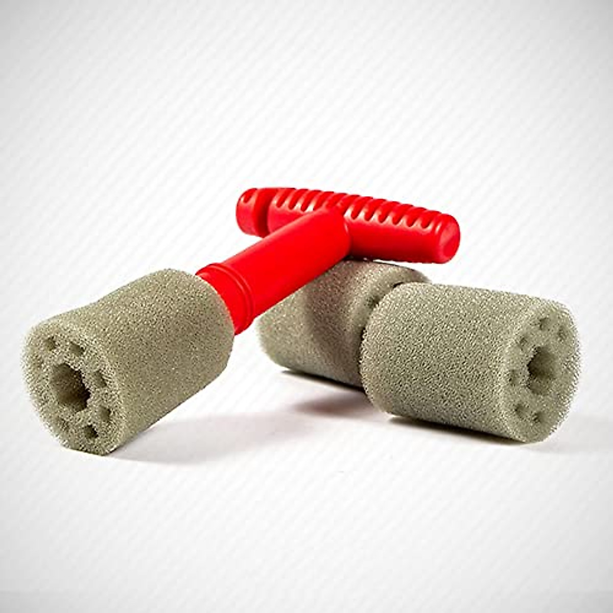Gigicloud Car Lug Nut Wheel Cleaning Brush, Car Washing Embedded Steel Ring Screw Cleaning Brush with Handle Lug Nut Car Wheel Detailing Brush Car Nut Wheel Cleaning Tool Kit