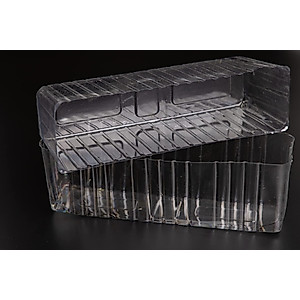 Plastic Liners for Wood Boxes (10.5”x 3” x 3.5”) Clear Plastic Liners for Planters l Plastic Liner Inserts for Planters (Sell in Pack of 12) (to fit12 Planter) (L120404)