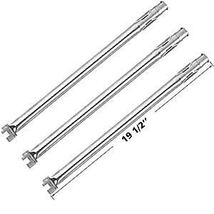 SHINESTAR 62752 Grill Burner Replacement for Weber Genesis E-310, Genesis 300 Series (with Front Control), Durable Stainless Steel, 19.5-Inch Long