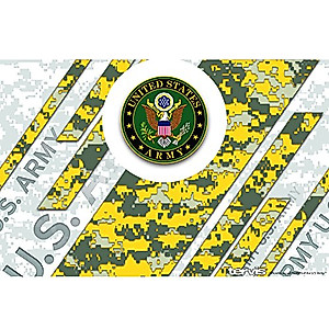 Tervis Army Stainless Steel Tumbler with Clear and Black Hammer Lid 30oz, Silver