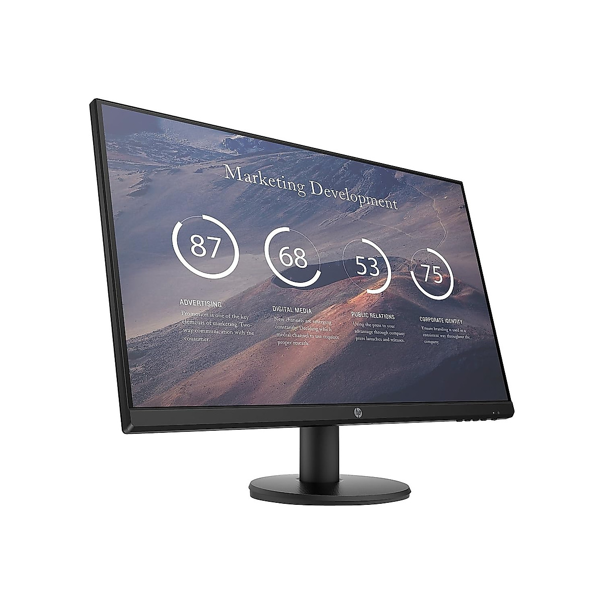 HP P27v G4 FHD Monitor c