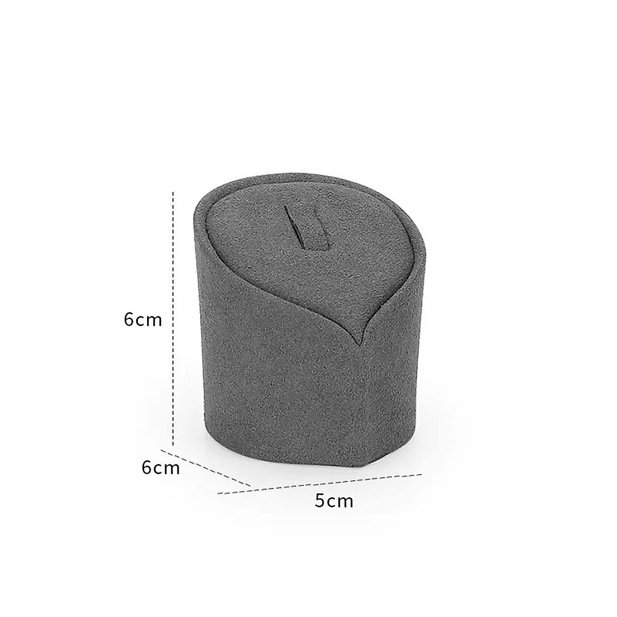 GLigeT Jewelry holder Ring Display Stand Round Showcase Jewelry Organizer Holder for Rings Trade Show Countertop Ring Bearer for Women Jewelry display (Color : C)