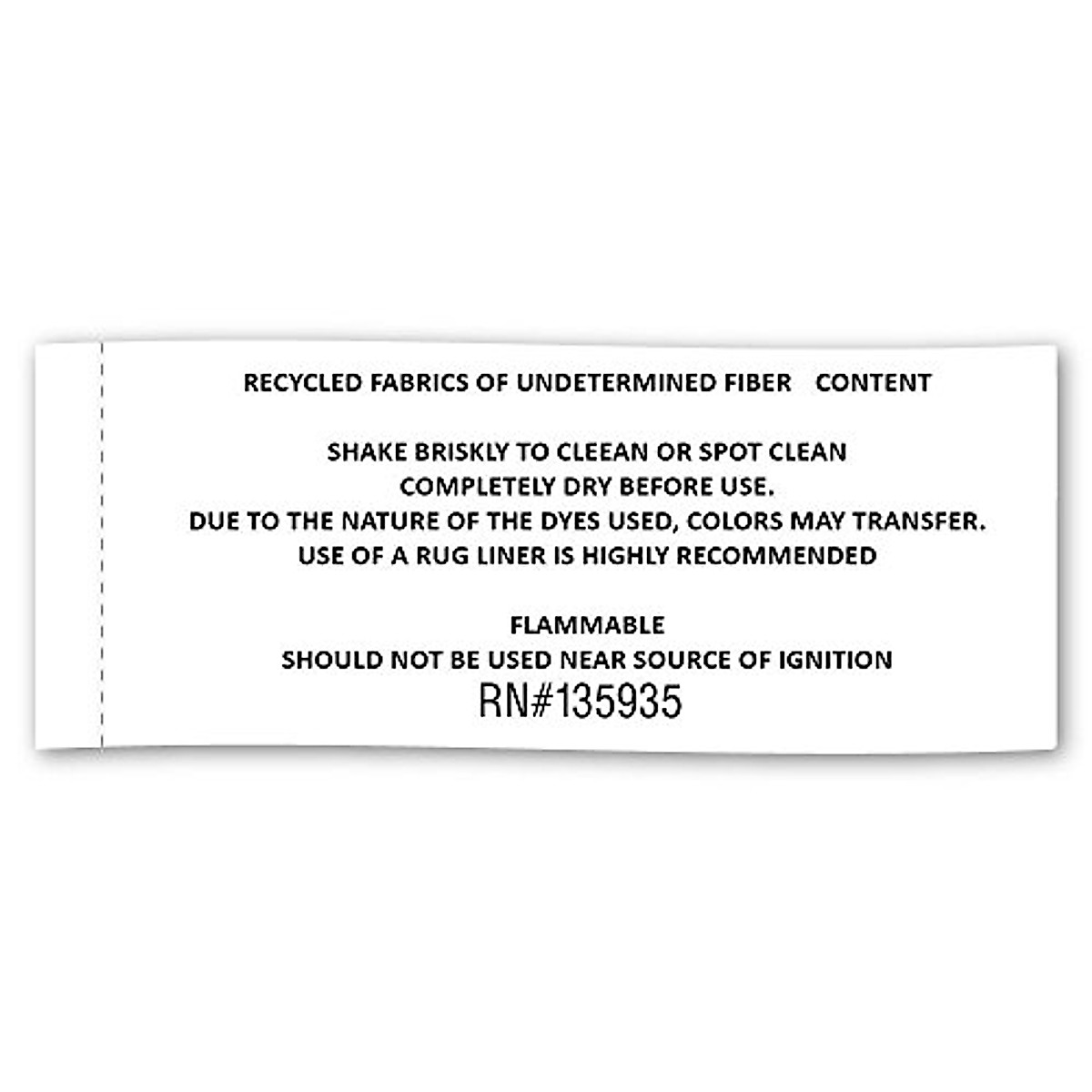 DII Chindi Home Collection Handwoven Multicolor Area Rag Rug, 20x31.5