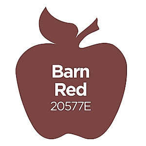 Apple Barrel Acrylic Paint in Assorted Colors (2 oz), 20577, Barn Red