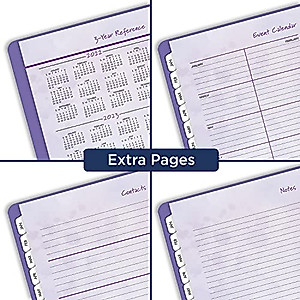 AT-A-GLANCE 2023 Weekly & Monthly Planner, 5-1/2" x 8-1/2", Small, Beautiful Day, Lavender (938P-200)