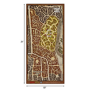 Gale Force Nine Dungeons & Dragons Waterdeep Dragon Heist Vinyl Map Set, Multi-Colored