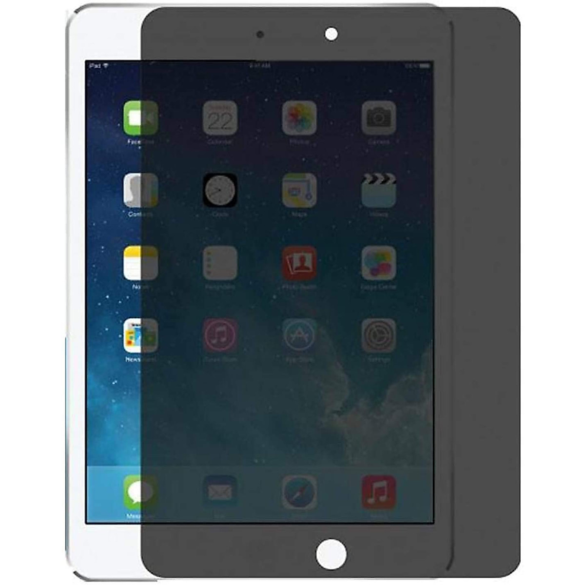 DumRang [YUNXIASW] Fit For Screen Protector Compatible with iPad 9th 8th 7th Generation (10.2 Inch, 9/8/7, 2021&2020&2019) Privacy Tempered Glass, Anti-Spy Screen, Anti-Scratch, Anti-Shock
