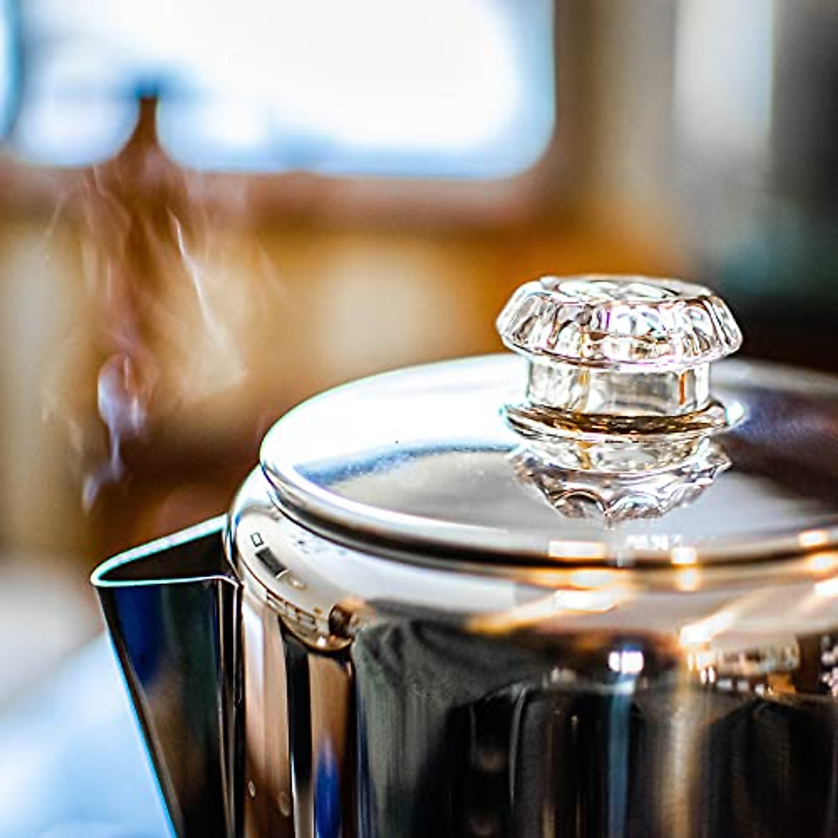 COLETTI Coffee Percolator Glass Top Replacement - (Pack of 2)