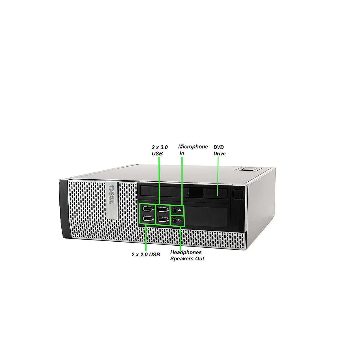 Dell OptiPlex 7020 SFF Computer Desktop PC, Intel Core i7 Processor, 16GB Ram, 1TB SSD Drive, WiFi & Bluetooth, HDMI, NVIDIA GeForce GT 1030 2GB DDR5, Windows 10 (Renewed)