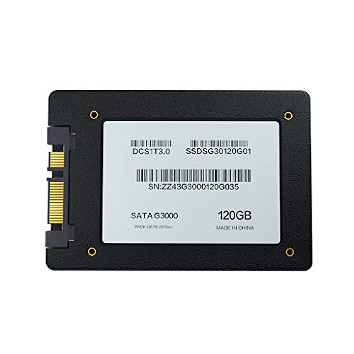 ZOZT 120GB SATA 2.5 Inch SSD Premium Performance Internal 120GB Solid State Drive（Read/Write Speed up to 540/490 MB/s）