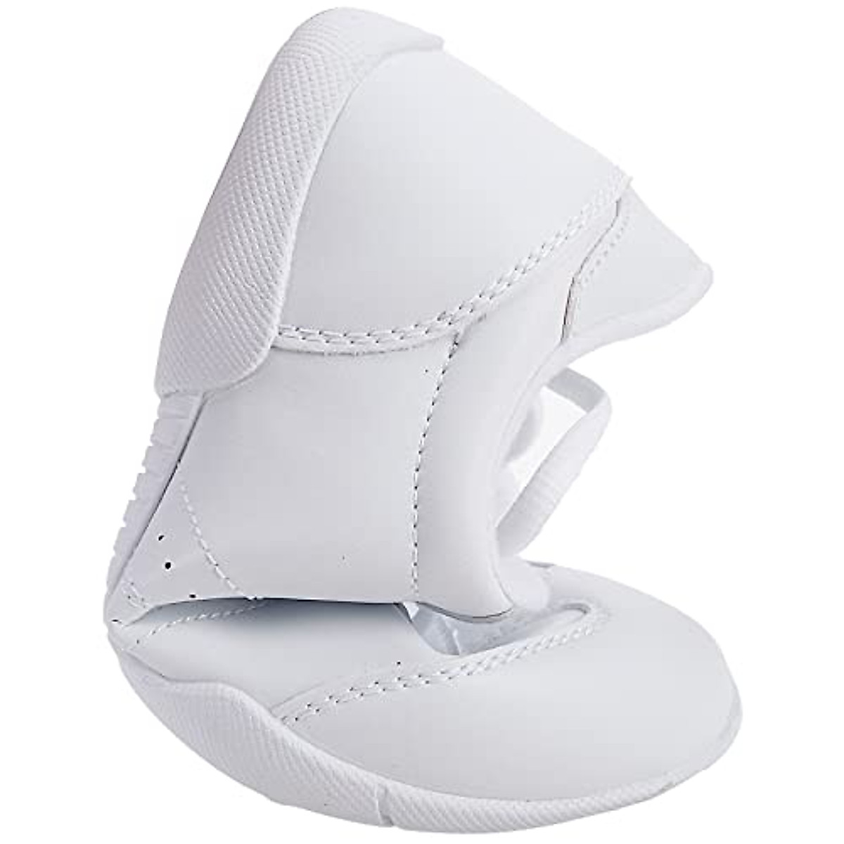 BAXINIER Youth Girls White Cheerleading Dancing Shoes Athletic Training Tennis Walking Breathable Competition Cheer Sneakers - White 2 Little Kid