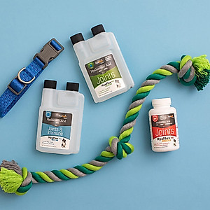 Hyalogic HyaFlex Pro Complete Dog Joint Supplement and Coat Conditioning Spray 4oz for Dogs, Cats, Pets with Hyaluronic Acid HA and Biotin