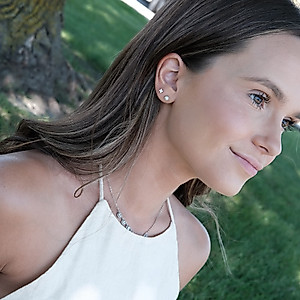 Pearl Studs - 3mm White Fresh Water Mini Pearl Earrings in 18K Gold Vermeil