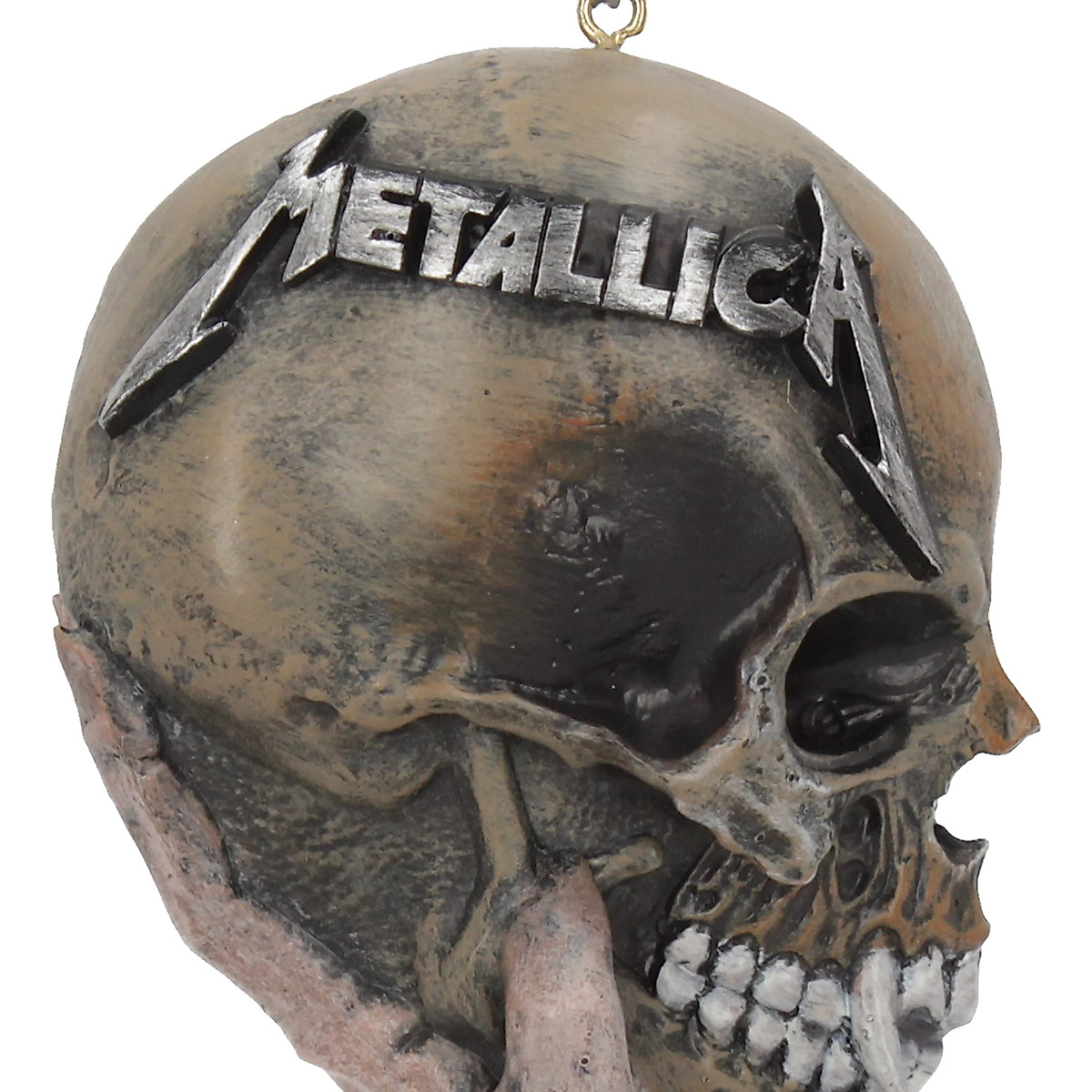 Nemesis Now Metallica Sad But True Hanging Ornament 10.8cm, Officially Licensed Metallica Merchandise, Rock Band Christmas Decoration, Cast in The Finest Resin, Expertly Hand-Painted