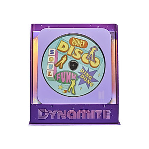 BTS Dynamite Multi OS CD/DVD Writer - Hitachi LG GPM2V (Fire, Android, Windows, Mac) – Burner, Writer, Recorder – Fire HD, Fire TV, Laptop, MacAir, Surface, Galaxy tab (Purple)