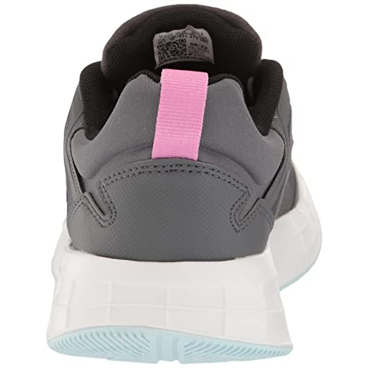 adidas Women's Duramo Protect Running Shoe, Grey/Matte Purple Metallic/Almost Blue, 10