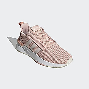 adidas Women's Racer TR21 Running Shoe, Vapour Pink/Chalk White/Black-White Box, 8