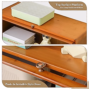 Athena Collection Bookshelf and Book Case 3-Tier Modern Bookcase Small Book Shelf with Door Short Display Shelf Book Storage Home Décor Furniture for Home Office Living Room Bedroom