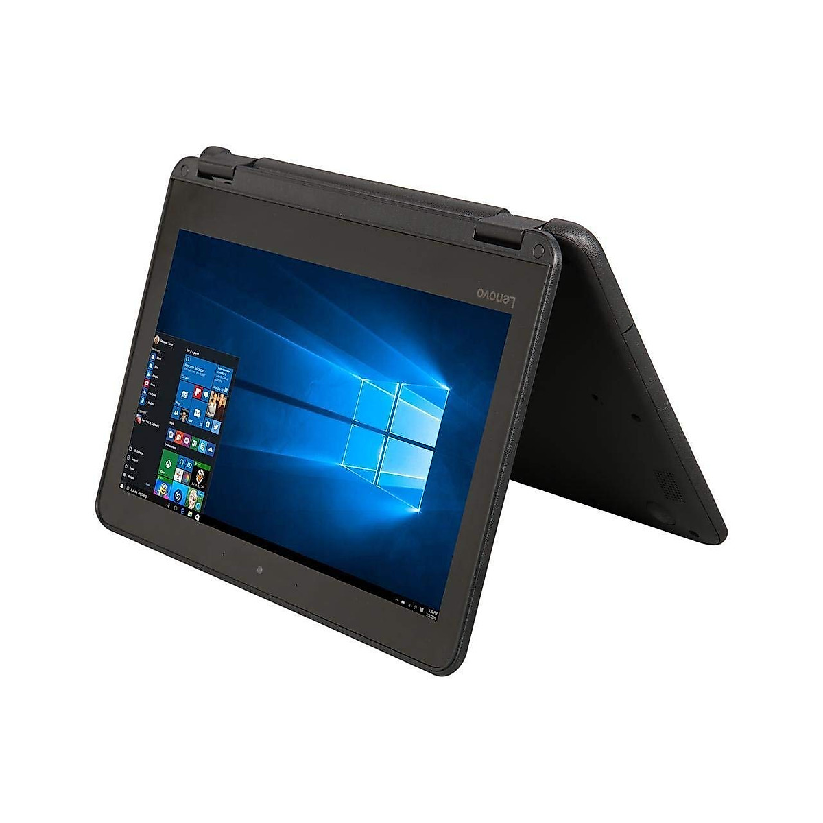 Lenovo N23 11.6-inch IPS Anti-Glare Touchscreen 2-in-1 Business Laptop, Intel Celeron N3060, 4GB RAM, 128GB Solid State Drive, Windows 10 Professional (Renewed)