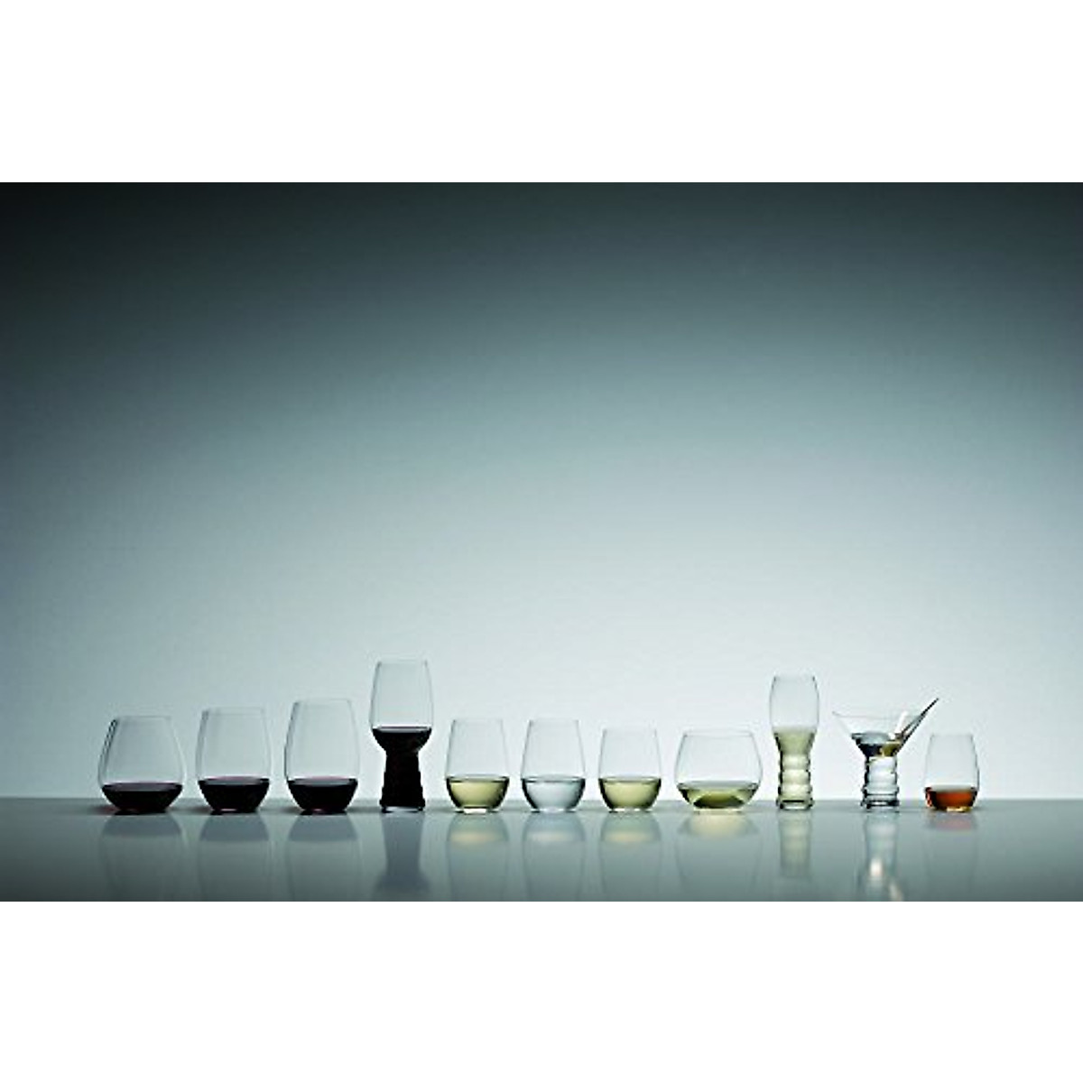 Riedel O Wine Tumbler Viognier/Chardonnay, Set of 4, Clear -11.29 fluid ounces