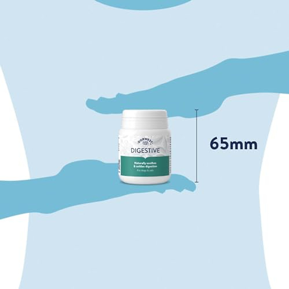 Dorwest Herbs Digestive Supplement Tablets for Dogs and Cats 100 Tablets