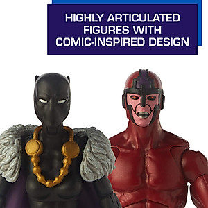 Hasbro Marvel Legends Series Black Panther Comic Figures Shuri & Klaw 6" Scale Figures Collector/Fan 2 Pack