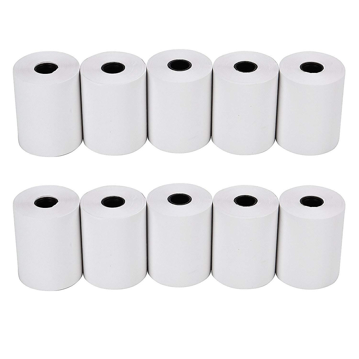 Solar-Power 3 1/8 Thermal Paper 10 Rolls for POS Cash Register Receipt Paper Roll 1-Ply Bond((3-1/8 inch x 230 feet)