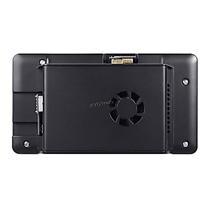 XYGStudy 5.5 inch Raspberry Pi HDMI Capacitive Touch AMOLED Display Monitor Toughened Glass Panel 1080×1920 with Protection Cover Case for Mini PC Raspberry Pi 4 Model B Computer Monitor