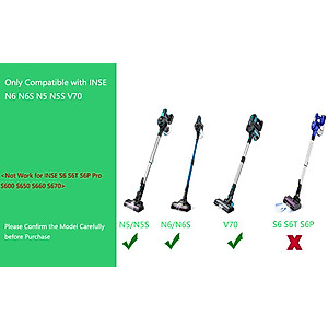 AC DC Power Adapter Charger Cord Compatible with INSE N6 N6S N5 N5S V70,Zoker A10pro Cordless Vacuum Cleaner Power Cord