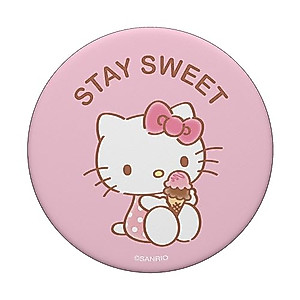 Hello Kitty with Ice Cream Pink Stay Sweet PopSockets Standard PopGrip