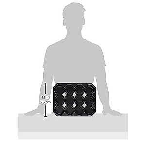 Bakelicious Original Crispy Corner Brownie Pan, Non-Stick