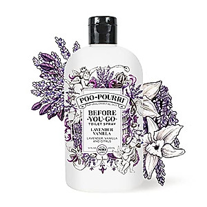 Poo-Pourri Before-You- go Toilet Spray, 16 Fl Oz (Pack of 1), Lavender Vanilla