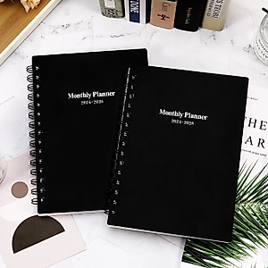 2024-2028 Monthly Planner/Calendar - 5 Year Monthly Planner 2024-2028 with Tabs, Jan 2024 - Dec 2028, 6.4" x 8.5", 60 Monthly Planner, Two-Side Pocket, 9 Notes Pages, Suitable for Long-Term Planning