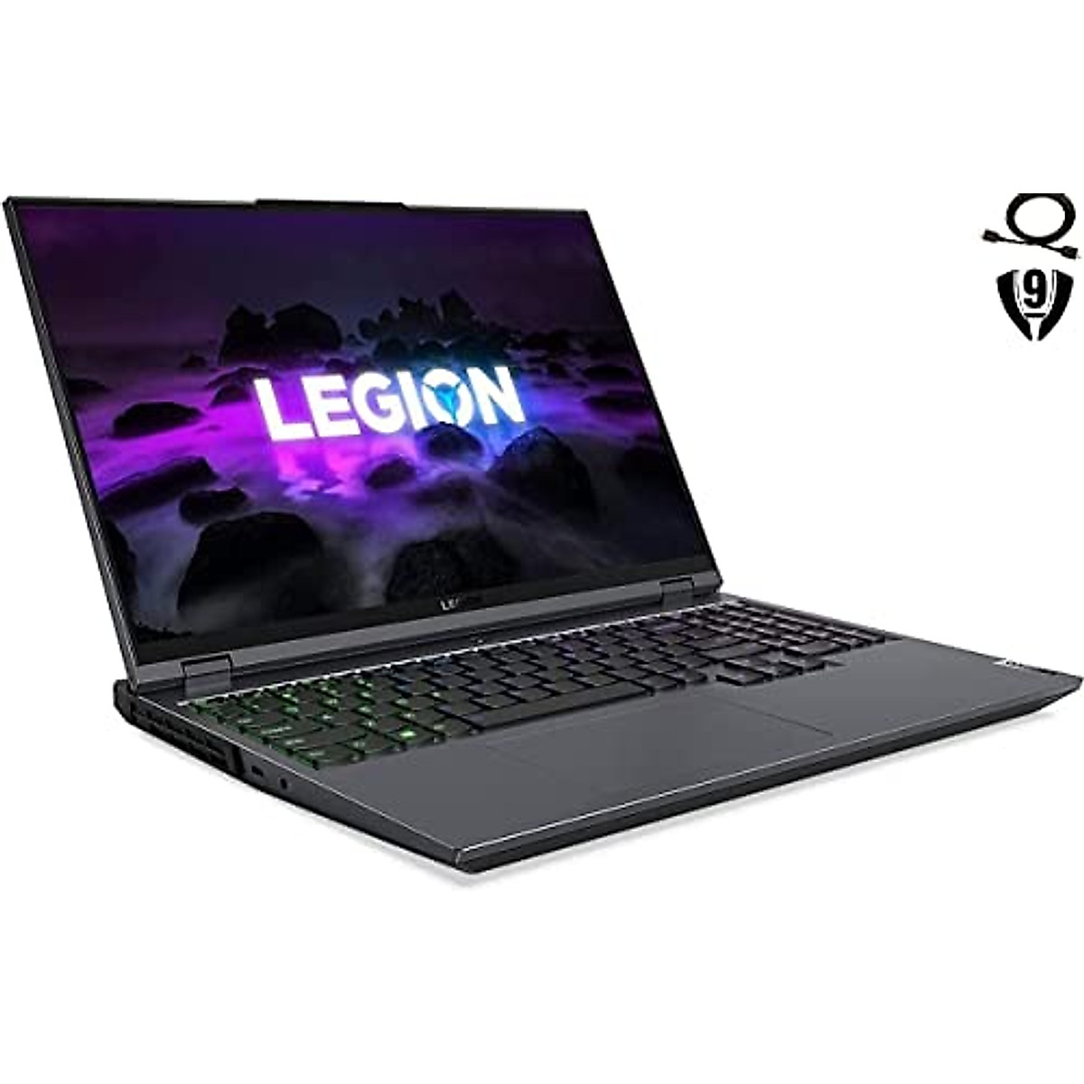 Lenovo Latest Legion 5 Pro 16" 165Hz QHD IPS Gaming Laptop, AMD Ryzen 7 5800H, 32GB RAM 1TB PCIe SSD, NVIDIA GeForce RTX 3070 8GB, Wi-Fi, Webcam, RGB Backlit Keyboard, Windows 11 Home, Grey