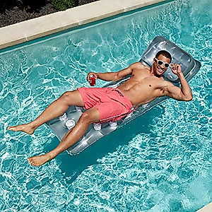 Intex 58894EP 18-Pocket Suntanner Lounge 74"x28"