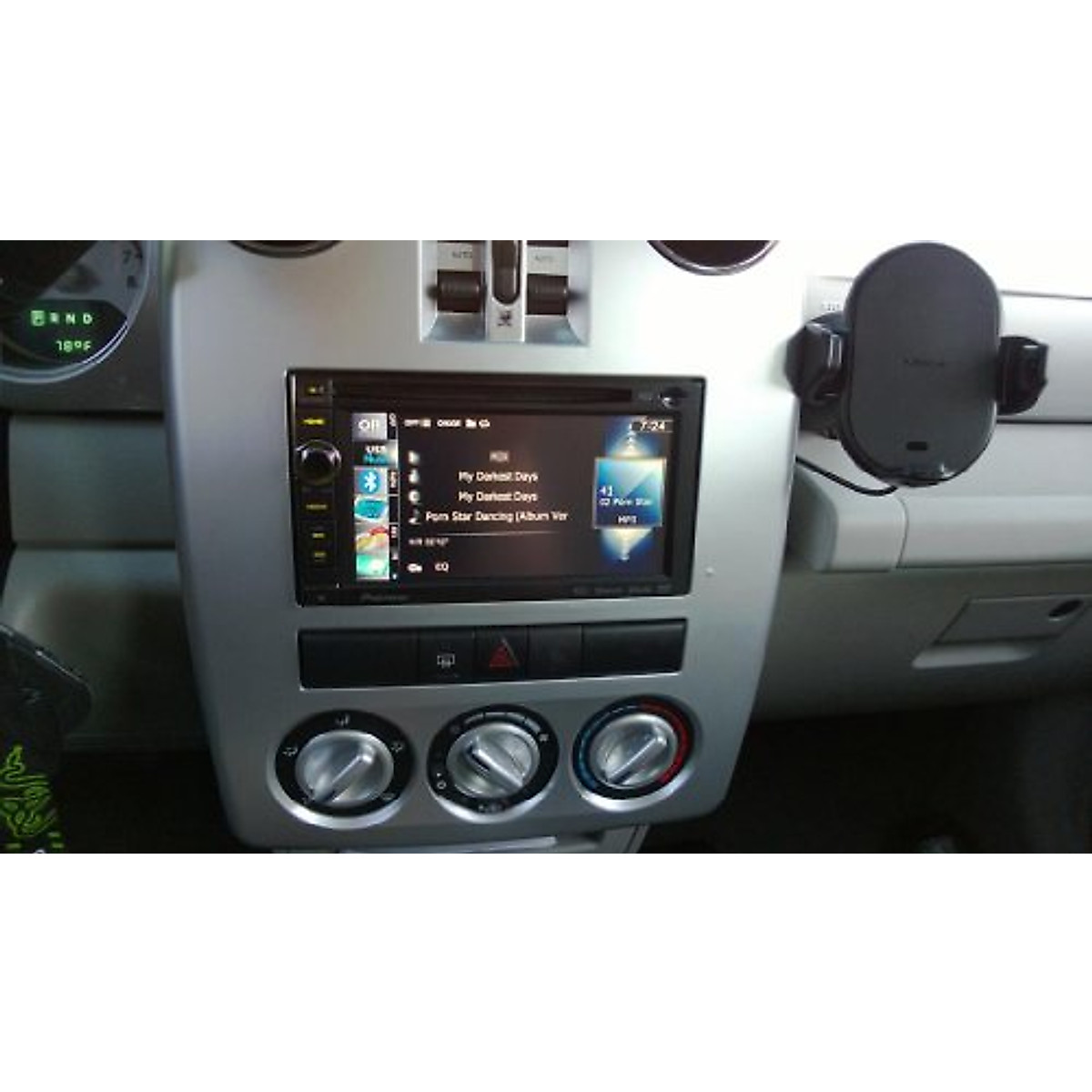 Aftermarket Double Din Radio Stereo Bezel Install Installation Kit + Standard Wire Harness + Antenna Adapter Compatible with Chrysler Pt Cruiser 2006-2010