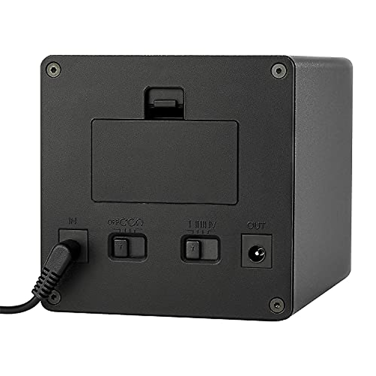 MOZSLY Watch Winder for Automatic Watches 12 Rotation Mode with Quite Motor Metal Black