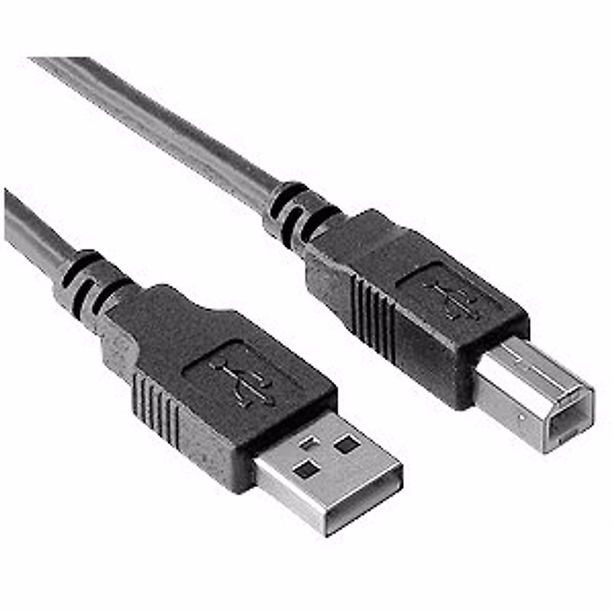 eCool4U 10ft Printer USB Cable + 10ft AC Power Cord for HP OfficeJet 6000 7000 8600 e-Printer