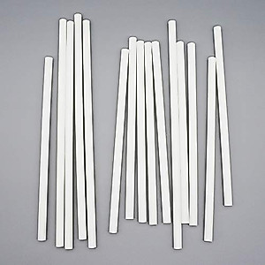 Jyongmer 24Pcs Plastic White Cake Dowel Rods 9.5" and 12" Length Cake Sticks Cake Dowel Straws for Tiered Cake Construction and Stacking