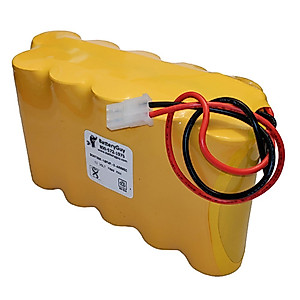 BatteryGuy ELB-1207N Replacement 12V 7000mAh Nickel Cadmium Emergency Lighting Battery Brand Equivalent (Rechargeable)