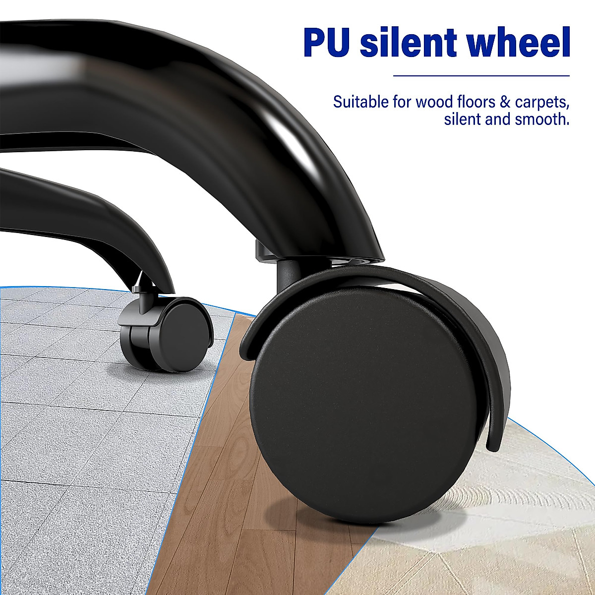 GABRYLLY Ergonomic Office Desk Chair, High Back Mesh Chair with Adjustable Flip-up Arms, Swivel Computer Task Chair with Lumbar Support, Tilt Function for Home,Office & Student