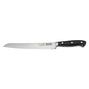 Viking Culinary Professional Cutlery Bread Knife, 8 Inch, Black