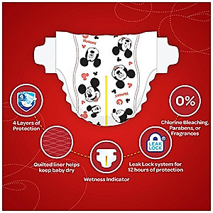 HUGGIES Snug & Dry Diapers, Size 4, 112 Count, GIGA JR PACK (Packaging May Vary)
