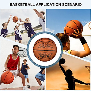 CaleesLLC to My Son 29.5 Inch Basketball Engraved You Will Never Lose Encouragement Gift for Graduation Birthday