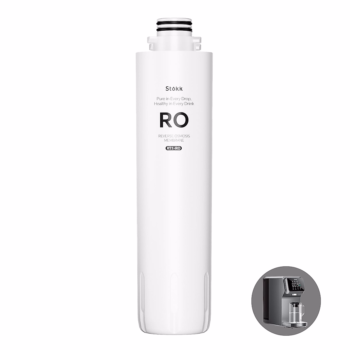 RT1-RO Filter, Replacement for T1 Countertop Reverse Osmosis Water Filter, 12-24 Month Lifetime