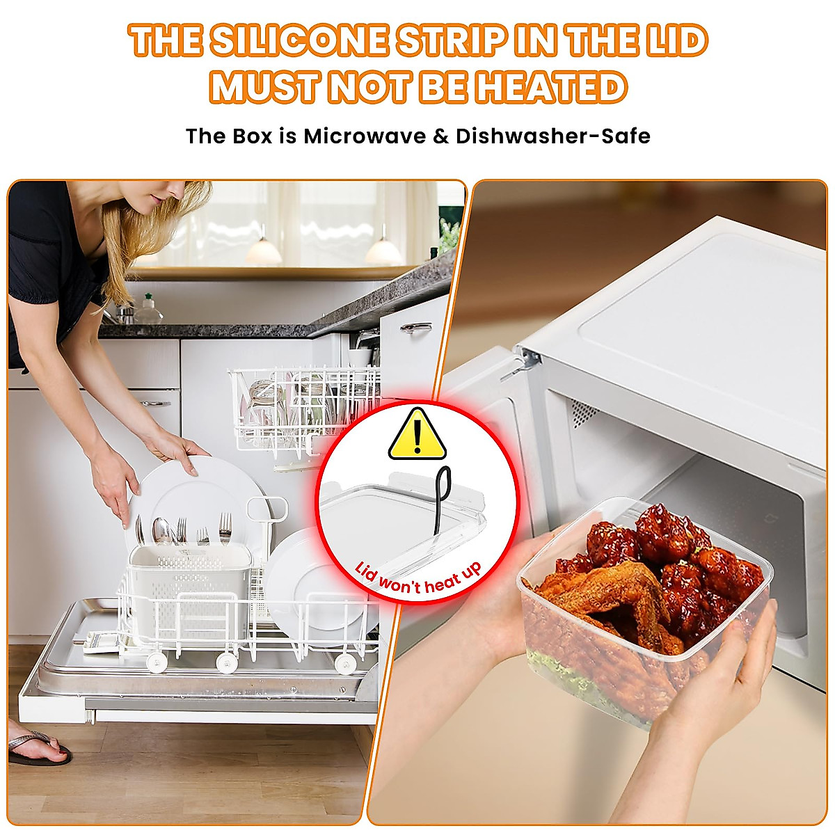 Fruit Storage Containers for Fridge - 4 PCS Poduce Containers for Fridge - Berry Containers for Fridge with Removable Drain Basket - Keep Fruit Lettuce Berry Vegetables Meat Food Stay Fresher Longer