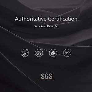 TEXARTIST Premium 2100 Series Queen Comforter All Season Breathable Cooling Black Comforter Soft 4D Spiral Fiber Quilted Down Alternative Duvet with Corner Tabs Luxury Hotel Style (88"x88")